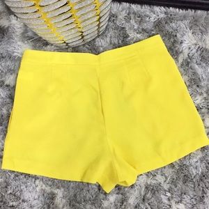 Mitto Shop | Shorts | Bright Yellow Shorts | Poshmark